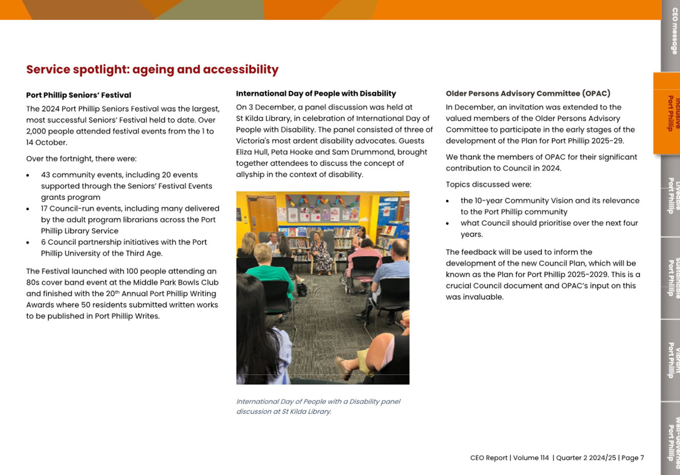 Agenda of Meeting of the Port Phillip City Council - Wednesday, 19 ...