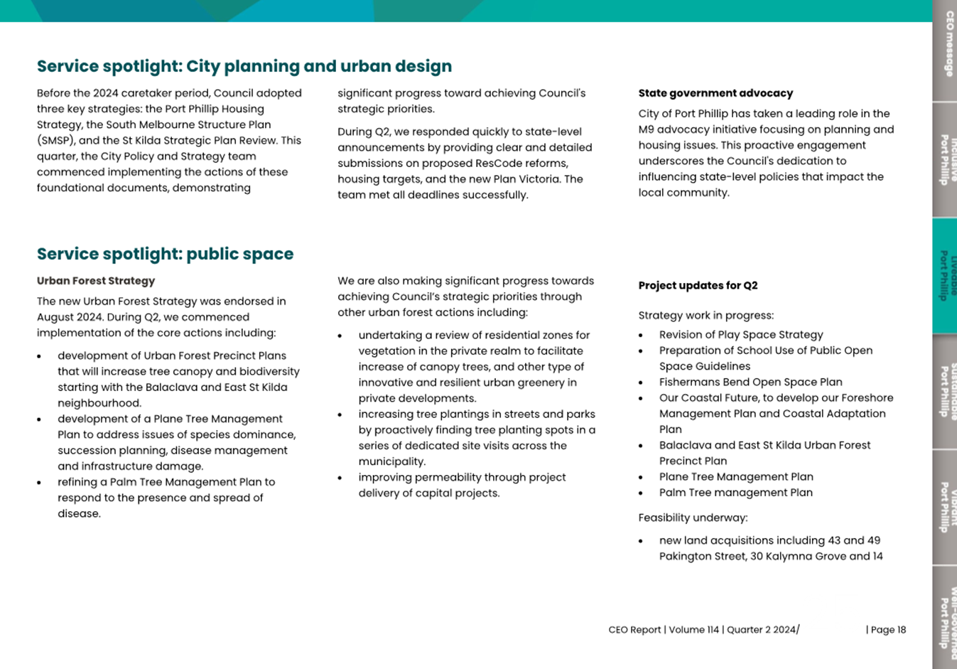 Agenda of Meeting of the Port Phillip City Council - Wednesday, 19 ...