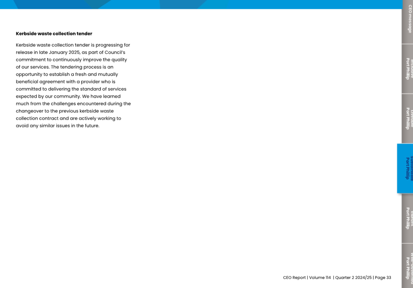 Agenda of Meeting of the Port Phillip City Council - Wednesday, 19 ...