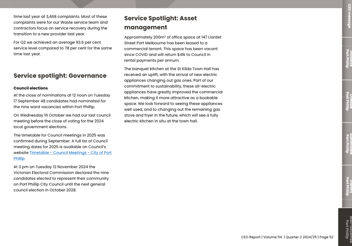 Agenda of Meeting of the Port Phillip City Council - Wednesday, 19 ...